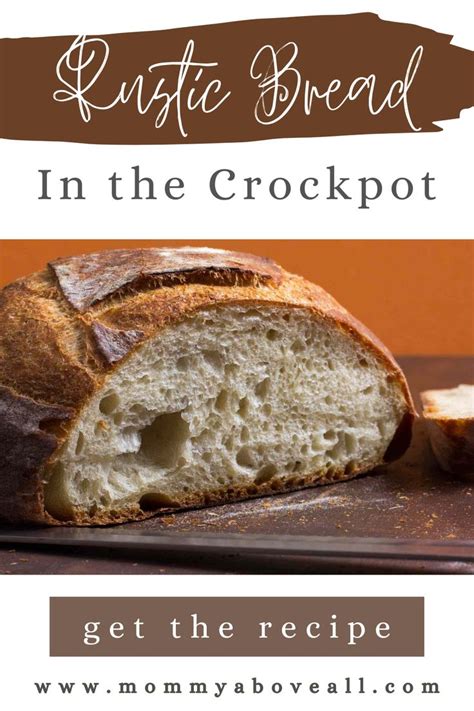 Rustic Bread In The Crockpot