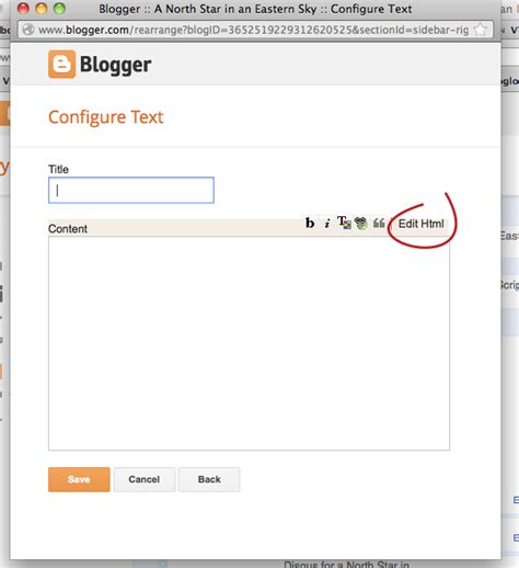A North Star In An Eastern Sky Blogger Blog Button And Code Box Tutorial