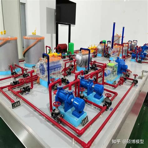 油气集输系列模型之原油管道长输工艺流程模型 矿场油气集输管道模型 知乎