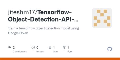 GitHub Jiteshm Tensorflow Object Detection API Google Colab Train A Tensorflow Object