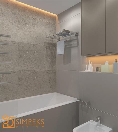 Дизайн ванної кімнати Дизайн санвузла Студія Дизайну Інтерєру в Києві Simpeks Design