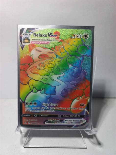 Relaxo V Max Pokemon Karte Kaufen Auf Ricardo