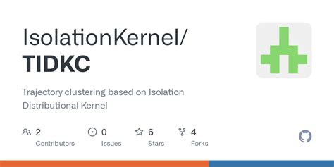 Github Isolationkerneltidkc Trajectory Clustering Based On