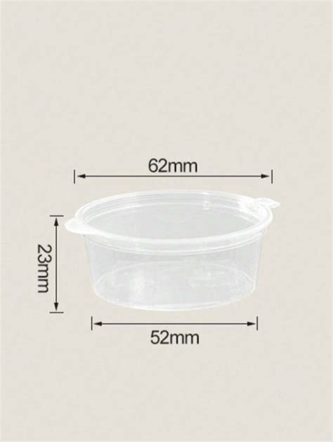 50pcs Passion Fruit Divider With Independent Ice Cube Container