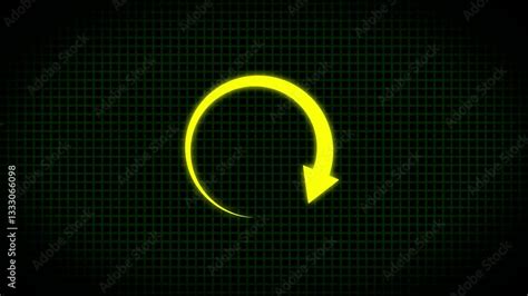 Circle Arrow Loading Screen Animation Animation Of A Loading Bar