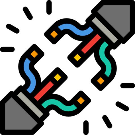 Wire Connection Free Interface Icons