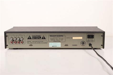 Marantz Eq551 Graphic Equalizer Spectrum Analyzer 10 Band