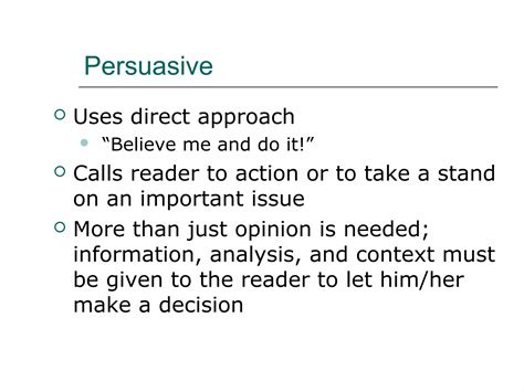 Paragraph Types Ppt