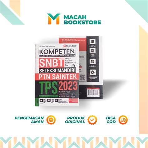 Jual Buku Kompeten SNBT SM PTN SAINTEK 2023 Ar Ruzz Media Shopee