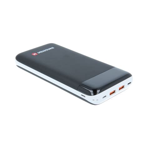 Swissten Black Core Power Bank MAh ExaSoft Cz