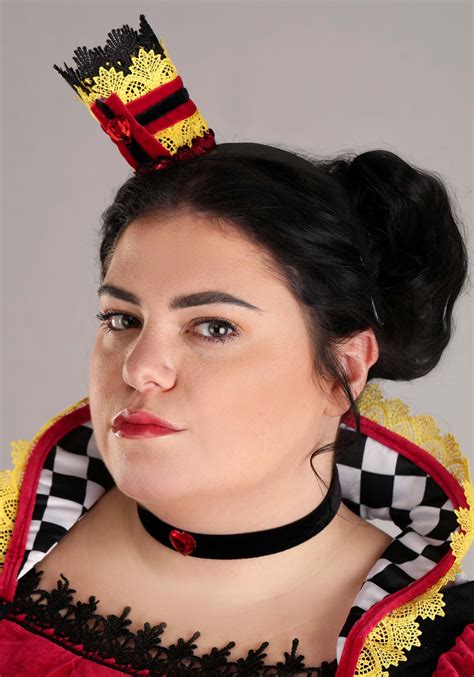 Plus Size Ravishing Queen Of Hearts Costume For Plus Size Women 1x 2x