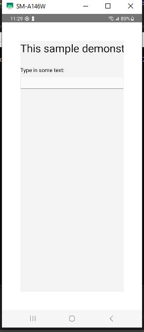 Autosuggestsample Mobile Main Layout Is Small And Text Is Truncated