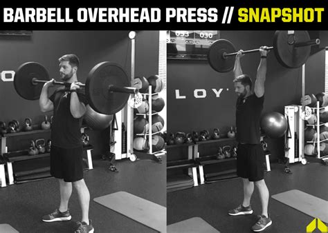 Barbell Overhead Press