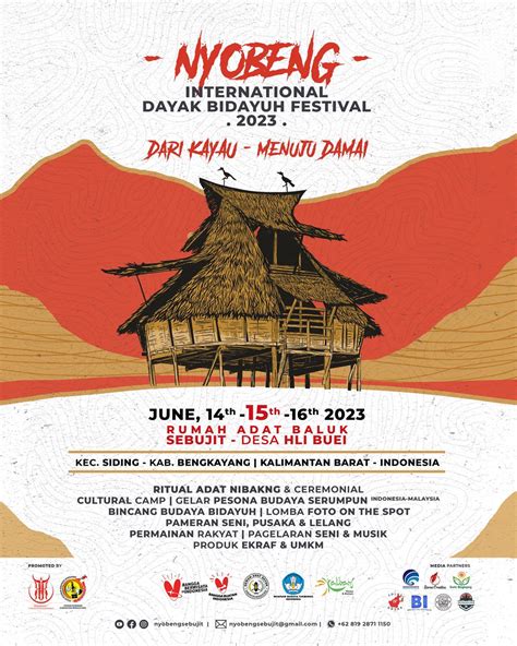 Nyobeng Festival Internasional Dayak Bidayuh Seru Serem Unik Abis