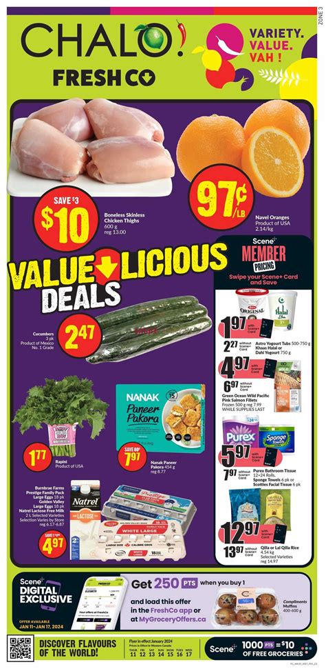 Chalo Freshco West Flyer January 11 To 17