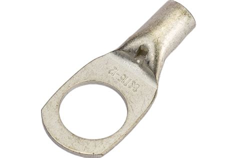 Кабельный наконечник KLR KL-T-01612 с контрольным отверстием 16мм2/М12 ...