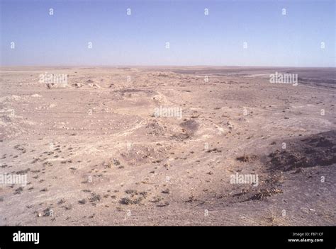 Nimrud Iraq Excavations Near The Nineveh Plains As Seen From The Royal Palace Of King