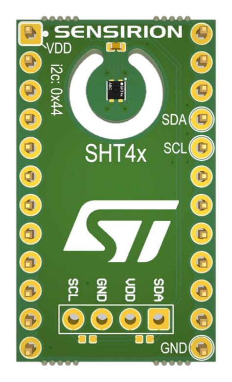 SENSEVAL SHT XV Sensirion Evaluation Board SHT Temperature Sensor And Humidity Sensor