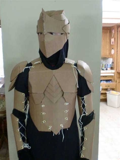 Cardboard Armor Pattern