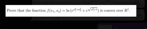 solved prove that the function prove that the function