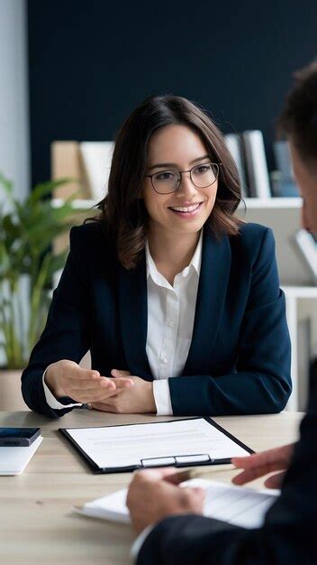 Real Estate Broker Agent Presenting And Consult To Customer To Decision