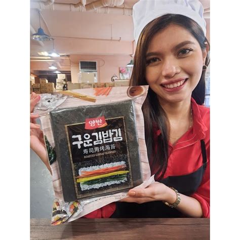 Dongwon Yangban 2 Times Roasted Nori Wrapper For Kimbap Korean