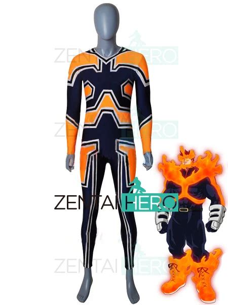 New My Hero Academia Endeavor Cosplay Costume Spandex Boku No Hero