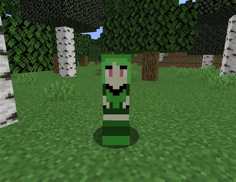 Creeper Girl Texture Pack Minecraft Texture Pack