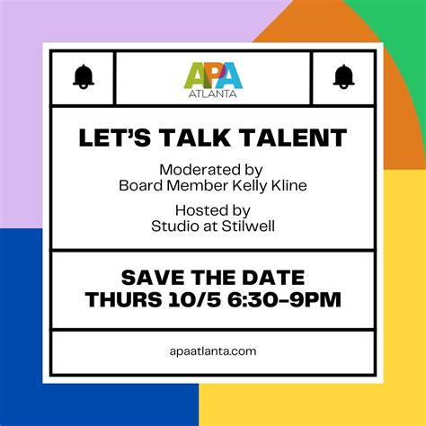 Lets Talk Talent Events Apa Atlanta