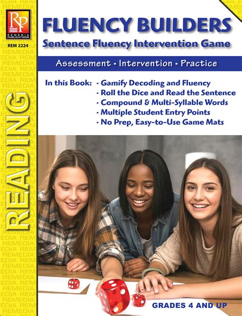 Fluency Builders Sentence Fluency Intervention Game