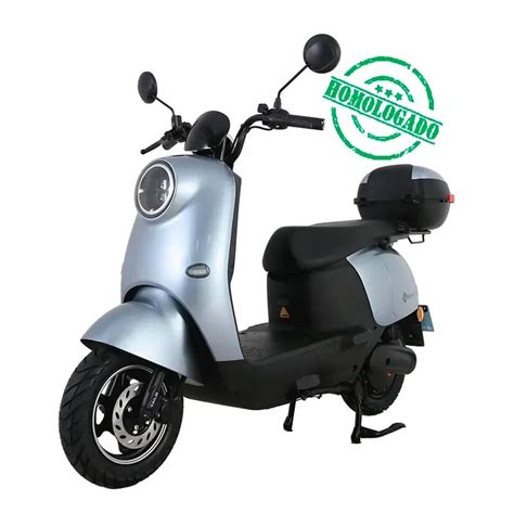 Moto Eléctrica GreenLine Modelo M6 Homologada Color Gris GREEN LINE