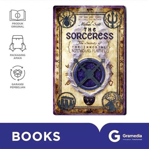 Jual Gramedia Gandaria The Sorceress Michael Scott Shopee Indonesia