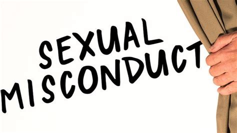 The Complexities Of Sexual Misconduct In The Workplace