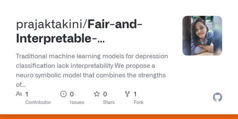 Github Prajaktakini Fair And Interpretable Depression Detection