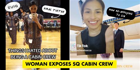 Woman Exposes The Pains Of Working As An SQ Cabin Crew
