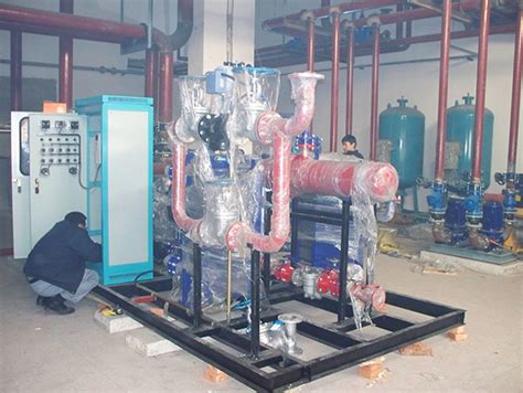 天津市恒通华盛供热设备有限公司板式换热器换热机组水处埋设备除污设备恒通华盛供热设备