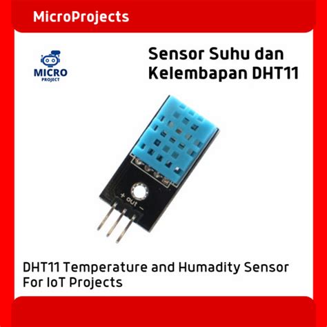 Jual DHT11 Sensor Suhu Dan Kelembapan Temperature And Humadity Sensor