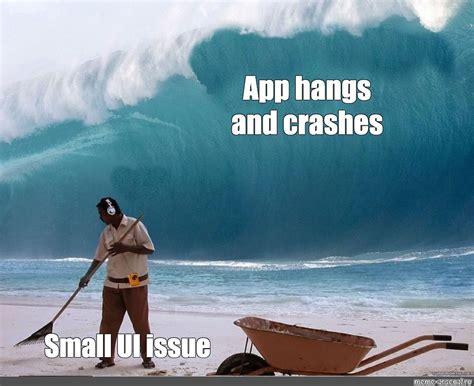 Сomics Meme App Hangs And Crashes Small Ui Issue Comics Meme