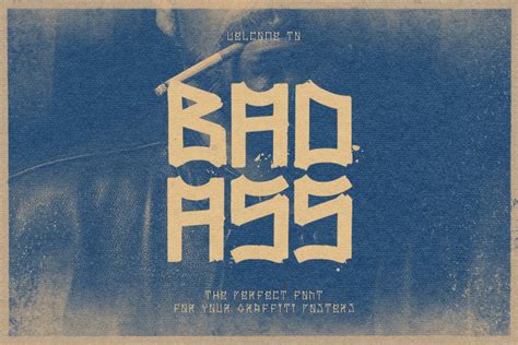 BADASS FONT MasterBundles