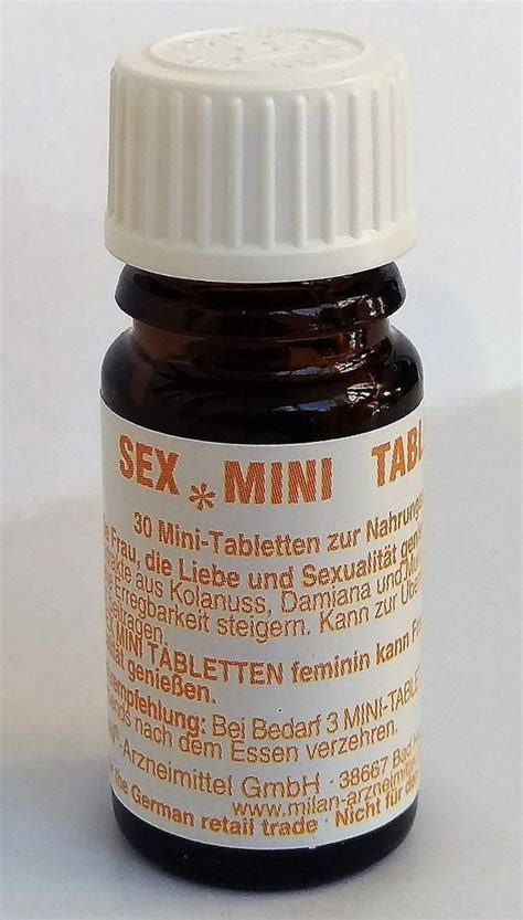 Возбуждающие таблетки для женщин Sex Mini Tabletten Feminin 30 таблеток 100 мг купить с