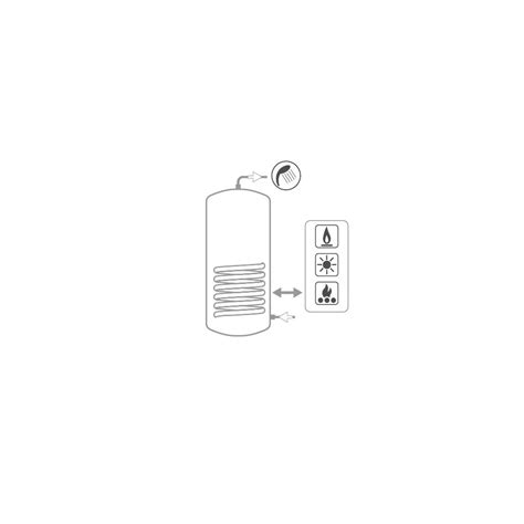 Boiler Cu O Serpentina Cordivari Bolly 1 ST WB 400 400 Litri