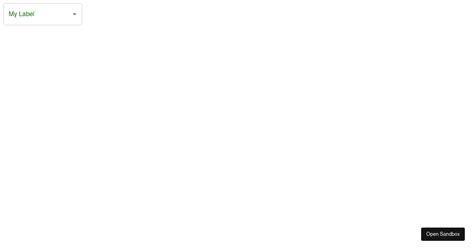 Textfield Outlined Forked Codesandbox