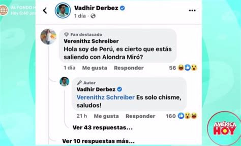 Vadhir Derbez niega una vez más tener una relación con Alondra García Miró Son chismes Infobae