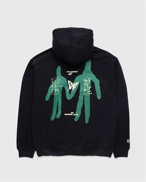 Human Made Zip Up Hoodie Black Highsnobiety Shop