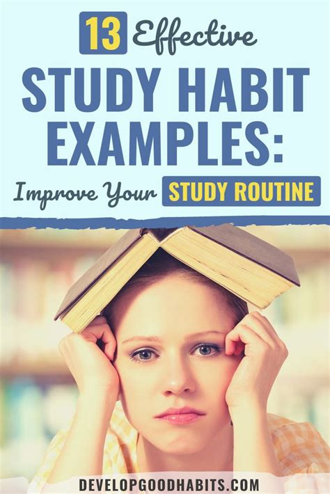 Effective Study Habit Examples Improve Your Study Routine