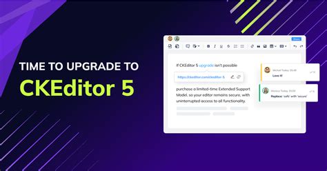 upgrade ckeditor 4 to 5 ckeditor
