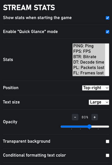 Stream Stats Better Xcloud