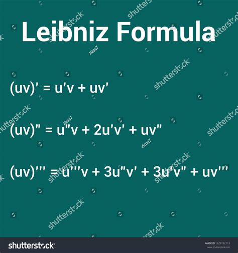 Leibniz Formula First Second Third Derivative
