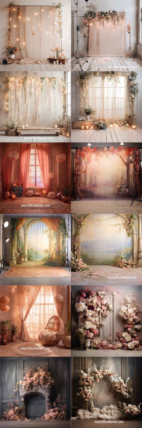 مجموعه بک گراند های دیجیتال آتلیه عکاسی ویژه طراحی کدمحصول 6229