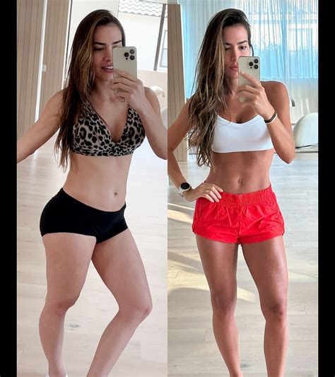 Foto Nas redes sociais Adriana Sant anna também mostra o antes e